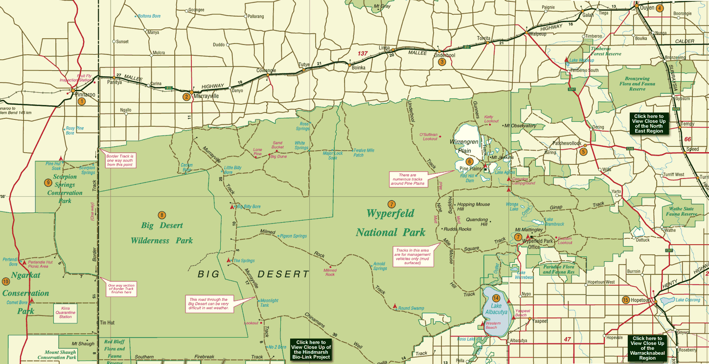 wimmera.com.au - Victoria Outback - Big Desert/Wyperfeld Region